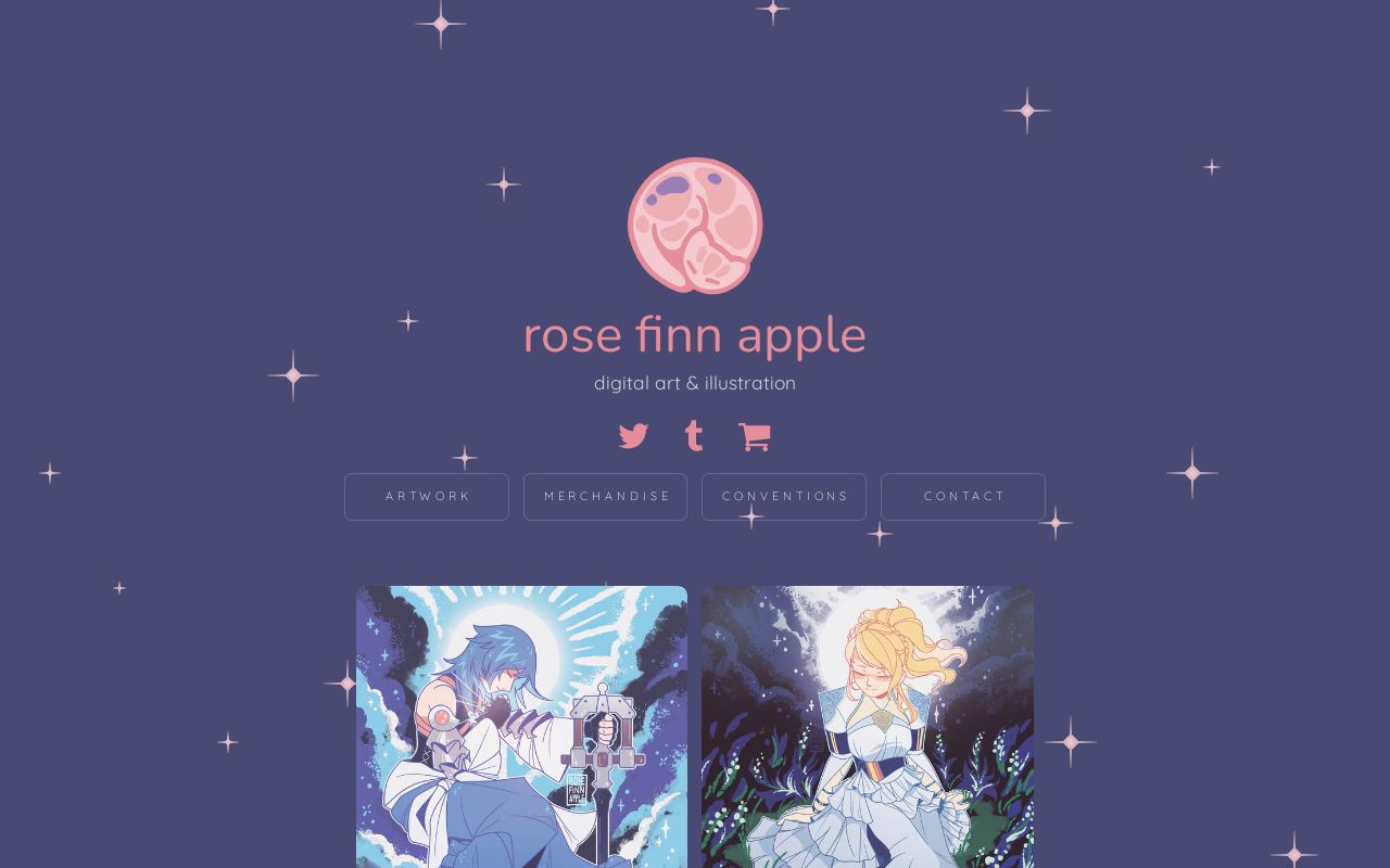 Rose Finn Apple Art